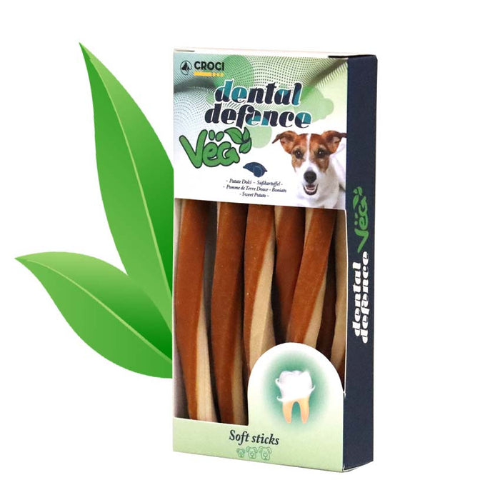 Dental Defence Snack per Cani Vegetali Igiene Orale Riduzione Tartaro